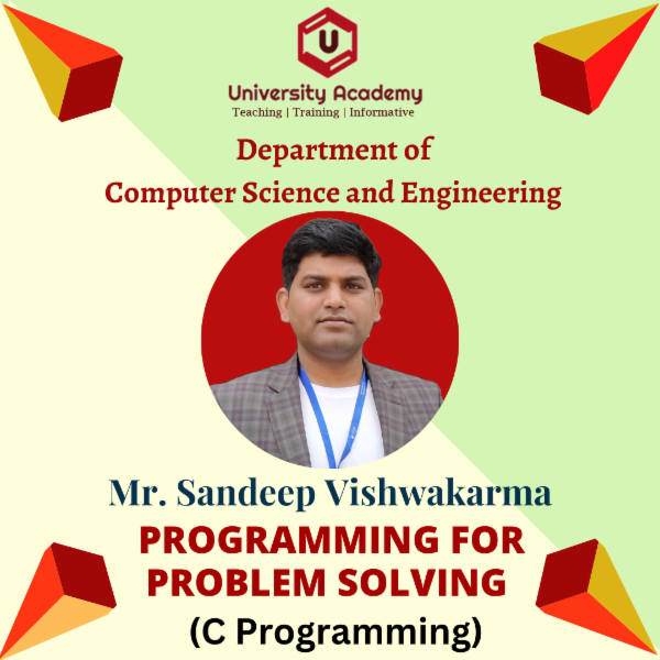 Programming For Problem Solving Live Class C Programming 6522